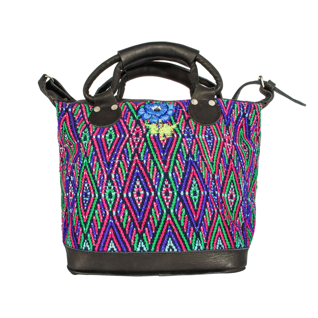 Santa Maria Mini Maletta Purple Pink Emerald - ATHINAEUM - One Off Hand ...